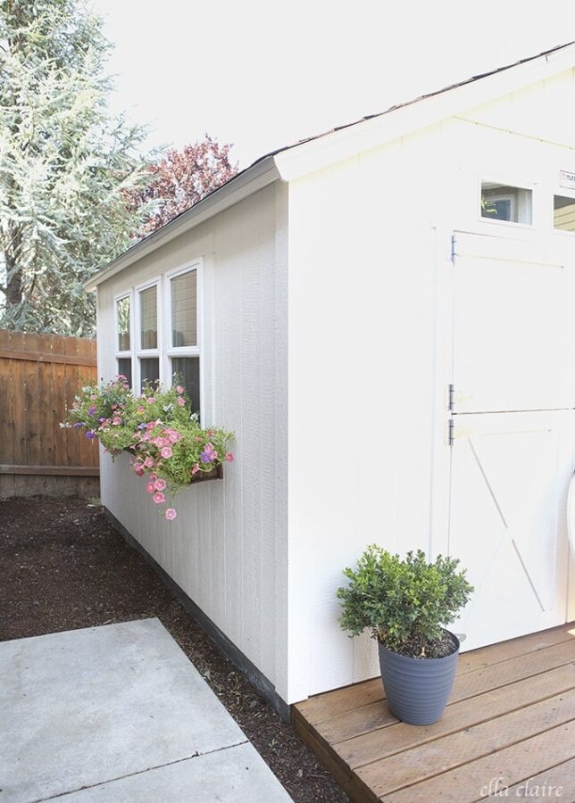 How To Make DIY Window Boxes {Easy Instructions} - Ella Claire