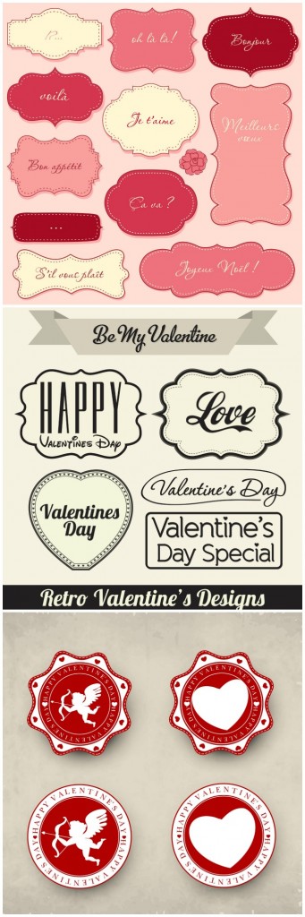 Free Printable Valentine Envelopes and Tags - Ella Claire & Co.