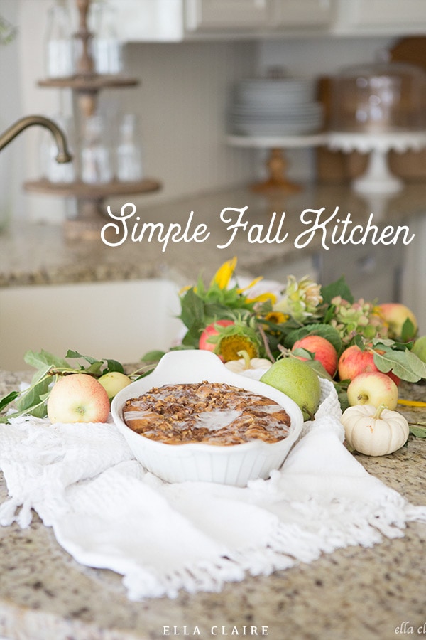 Farmhouse Holiday Series- Fall Kitchen - Ella Claire & Co.
