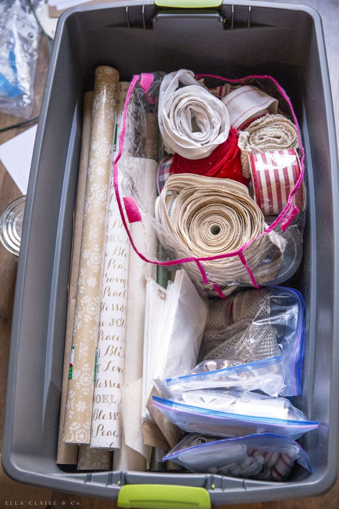 Christmas Storage Tips- Ornaments, Trees, Decor - Ella Claire & Co.