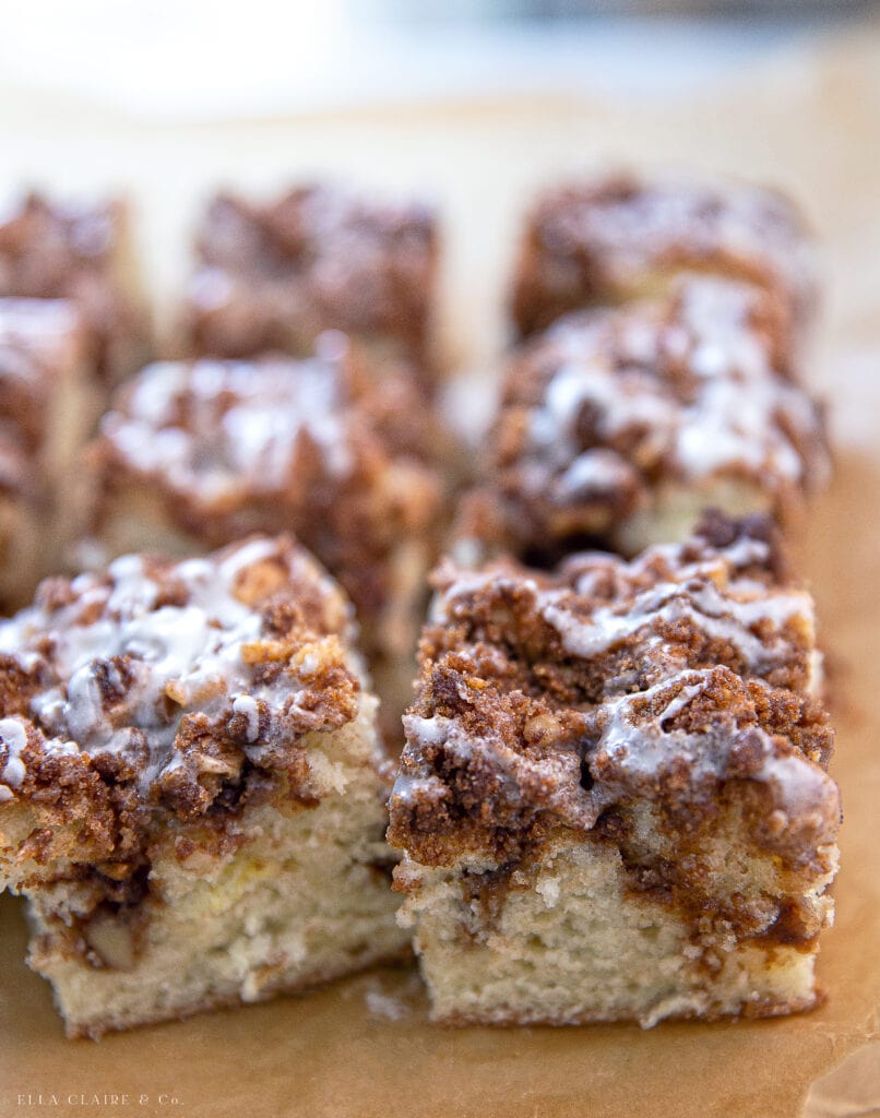 The BEST Coffee Cake | Our Family Recipe - Ella Claire & Co.