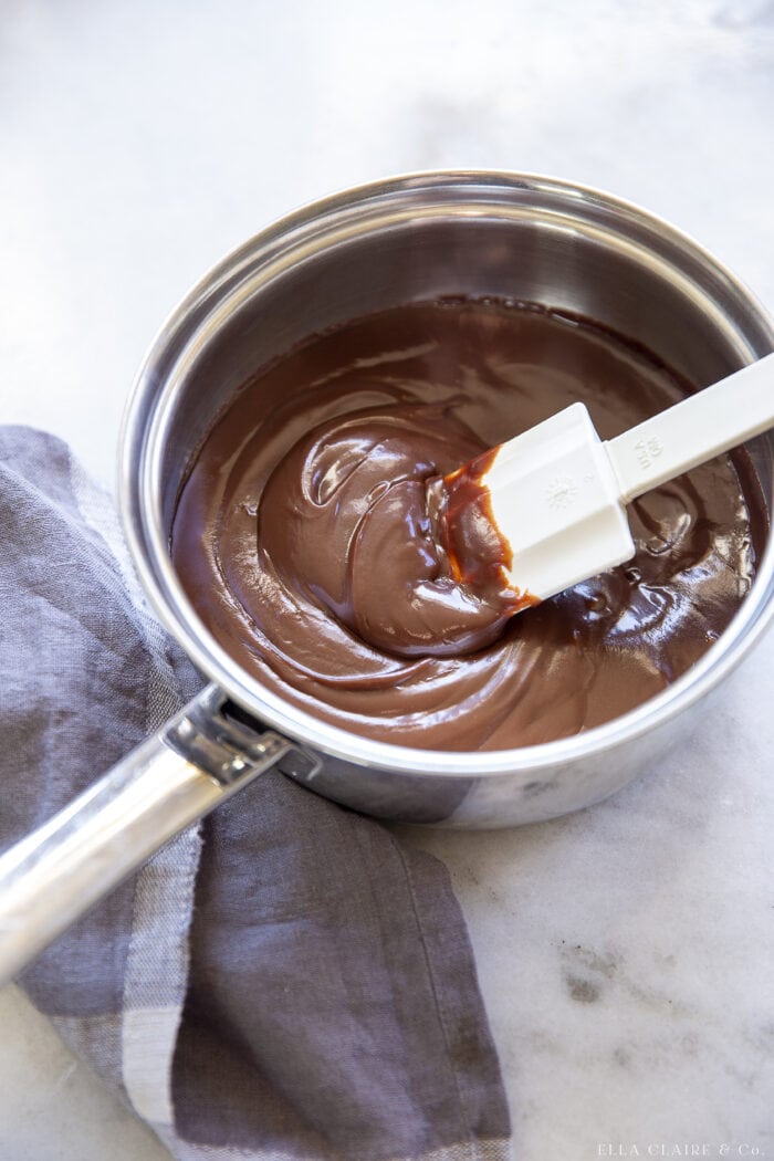 Perfect Homemade Chocolate Sauce - Ella Claire & Co.