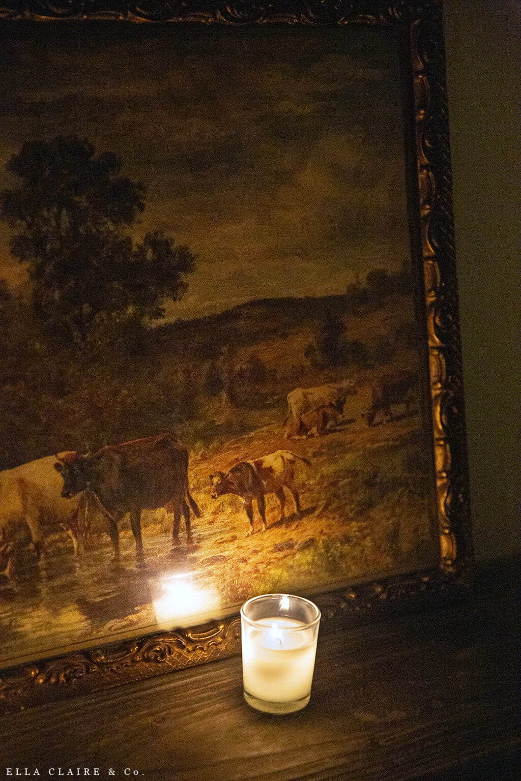 Simple Fall Candlelight Decor - Ella Claire & Co.