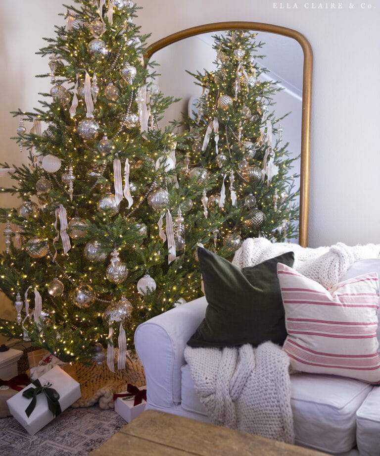 Silver Christmas Tree - Ella Claire & Co.