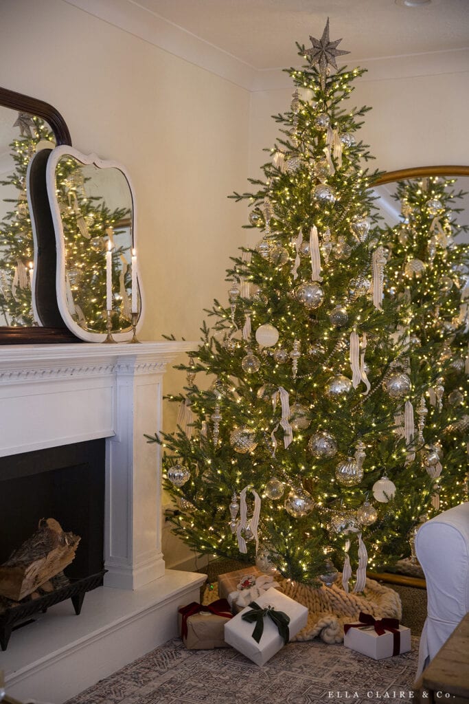 Silver Christmas Tree - Ella Claire & Co.