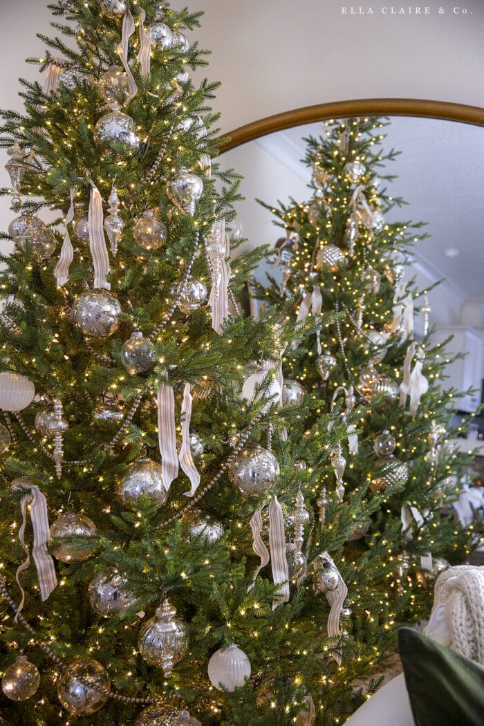 Silver Christmas Tree - Ella Claire & Co.