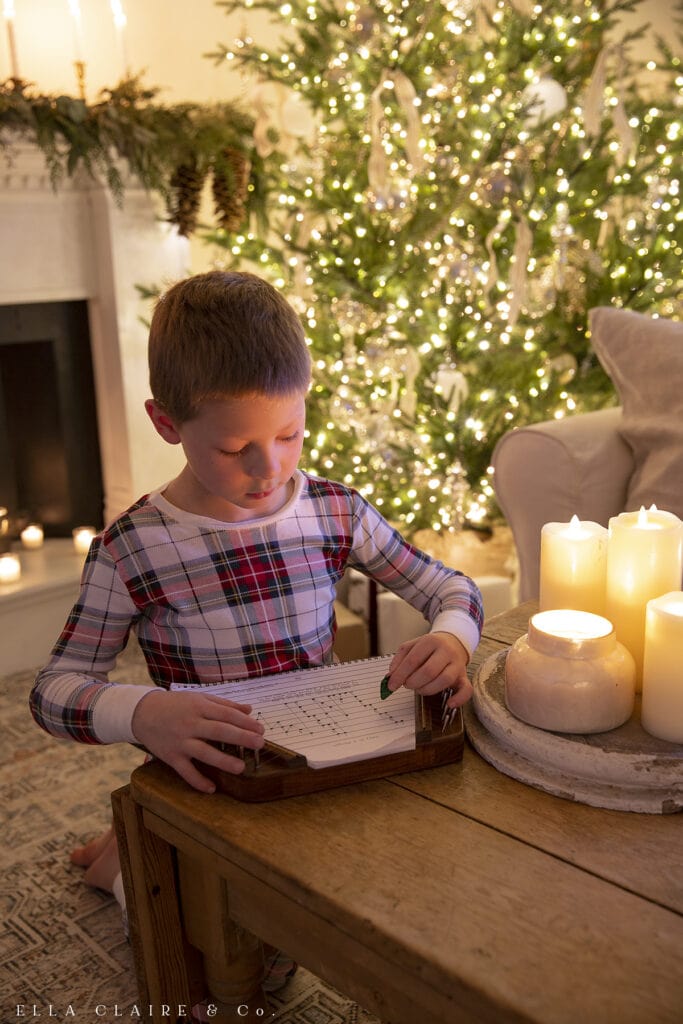 Christmas Night in our Home - Ella Claire & Co.