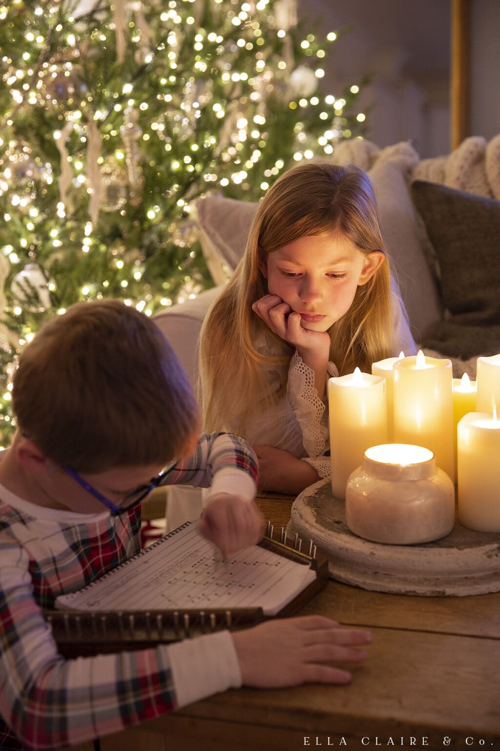 Christmas Night in our Home - Ella Claire & Co.