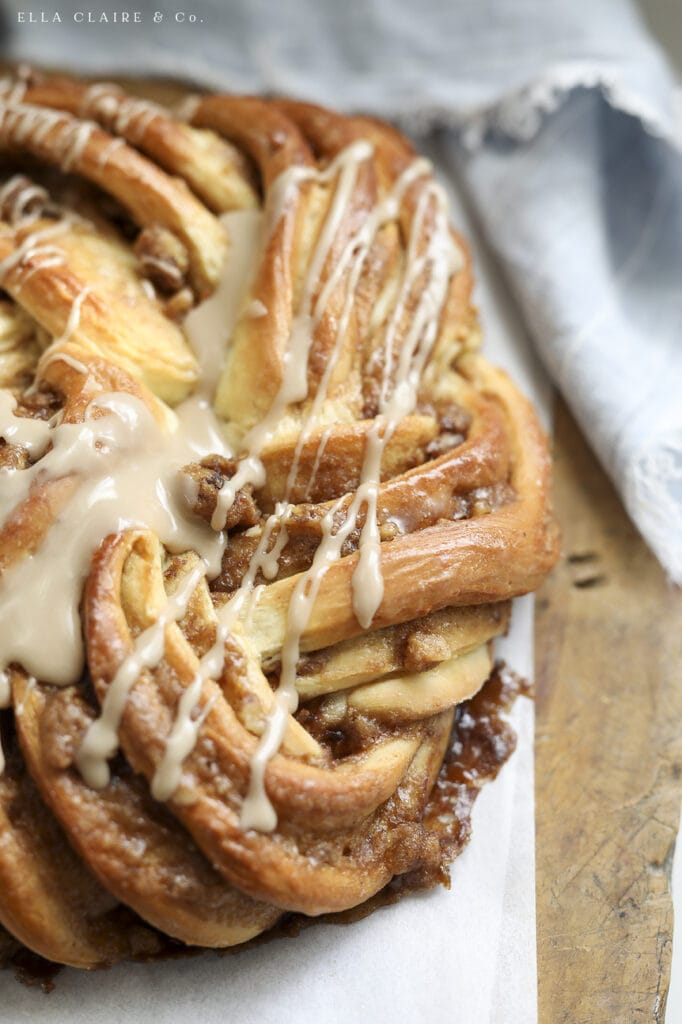 Maple Butter Twists Bread - Ella Claire & Co.