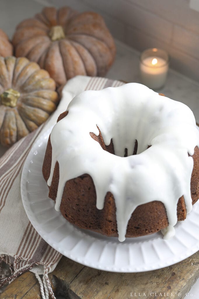 Pumpkin Bundt Cake - Ella Claire & Co.