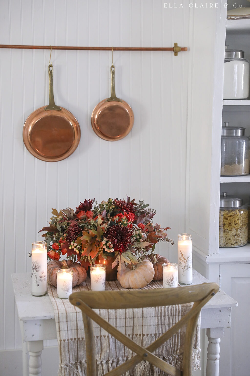 Free Printable Fall Candle Wraps - Ella Claire & Co.