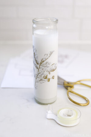 Free Printable Fall Candle Wraps - Ella Claire & Co.