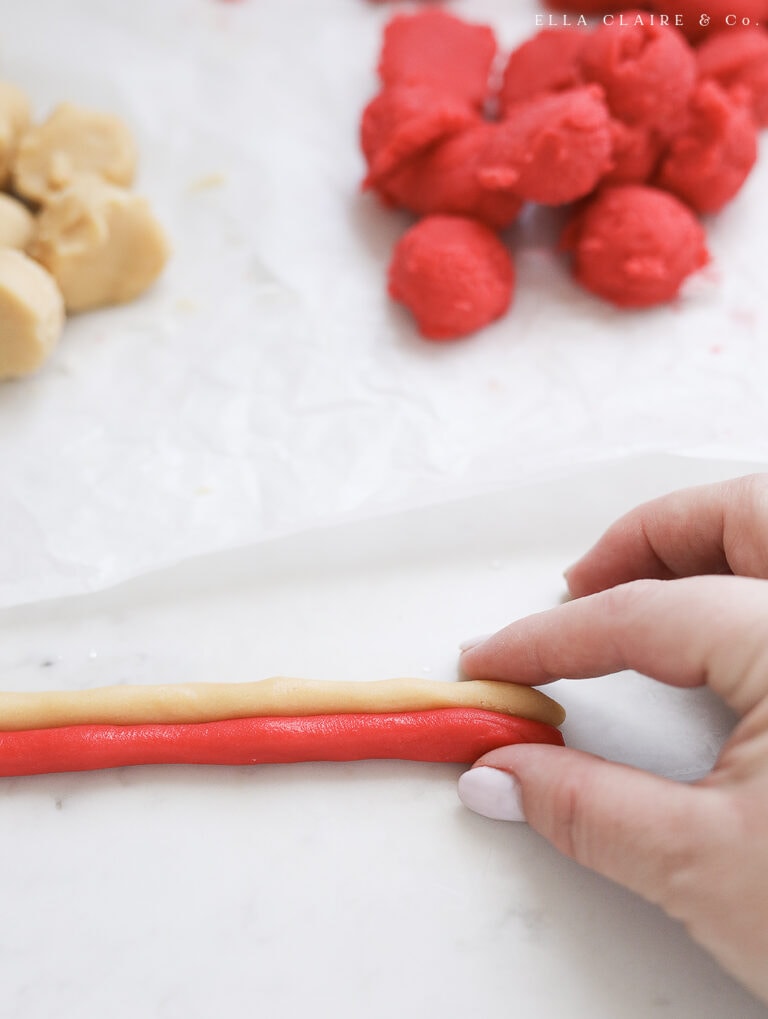 Candy Cane Cookies - Ella Claire & Co.