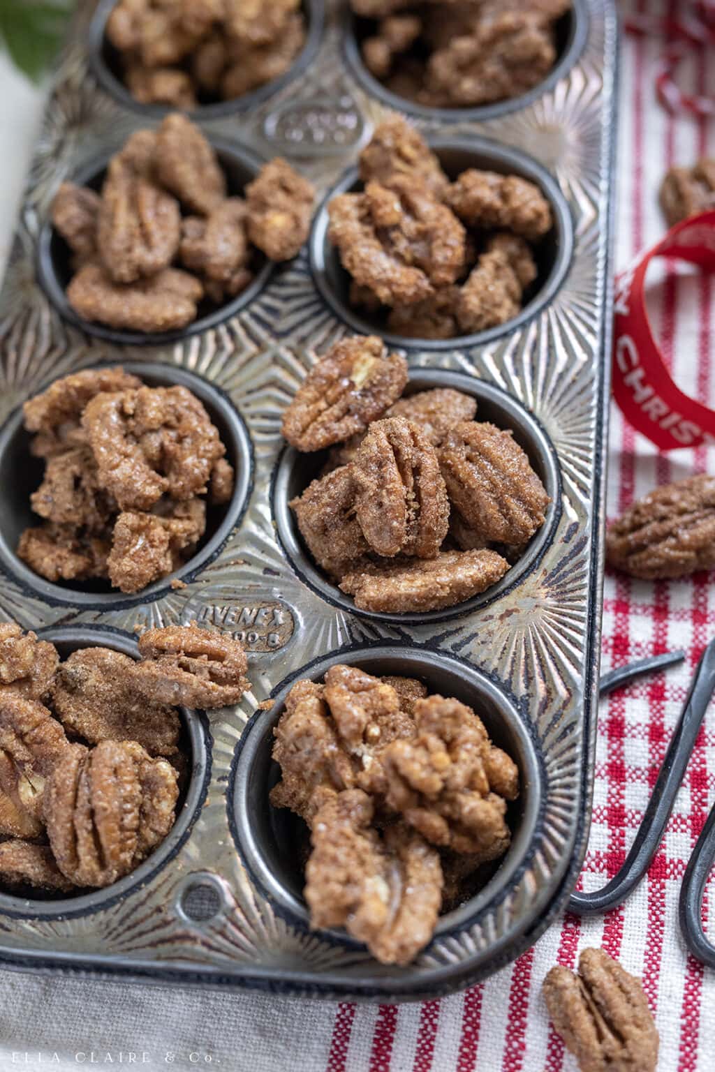 The BEST Spiced Nuts - Ella Claire & Co.
